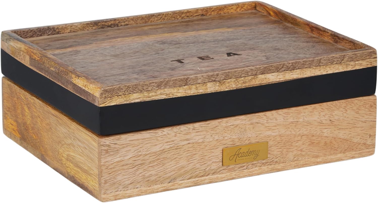 Academy James Tea Box, 25 x 20 x 8 cm Size – Variety World